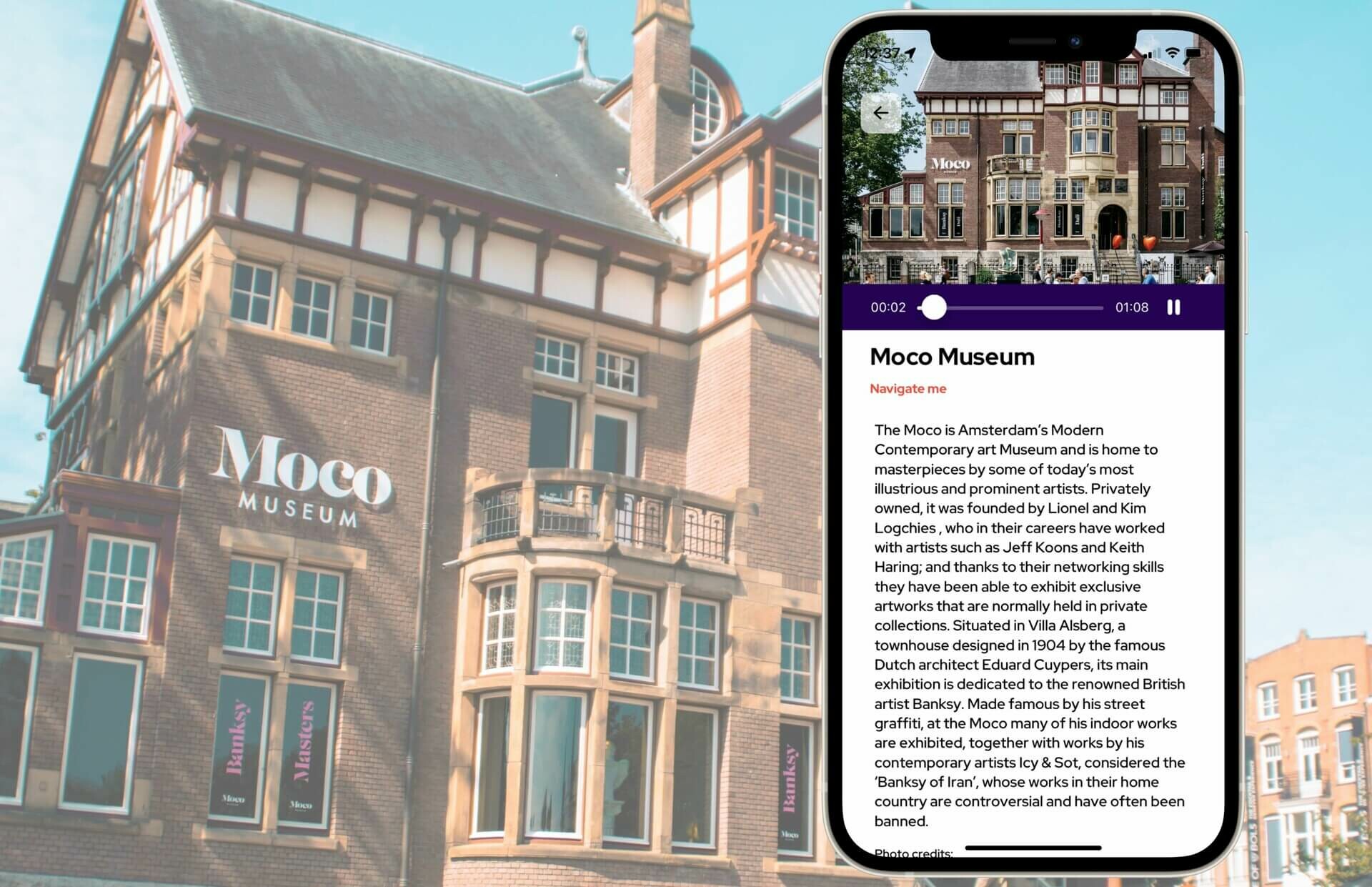 Amsterdam: Moco Museum Entry Ticket + Digital City Guide | Vox City